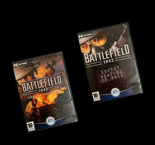 Battlefield 1942 Deluxe +доп лицензия Анг DVD-бокс
