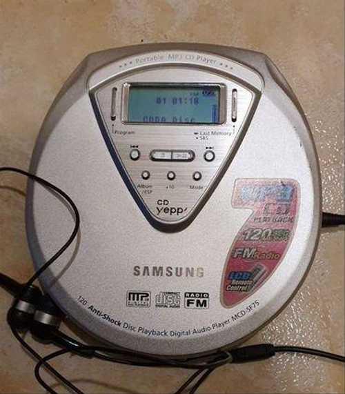 MP3 плеер Samsung MCD-SF75 с радио