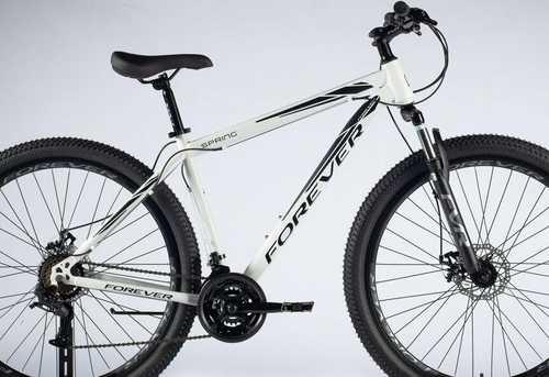 Велосипед forever spring 29" (2024) White-Black-Gr
