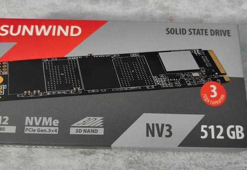 SSD 512gb m2 name sunwind