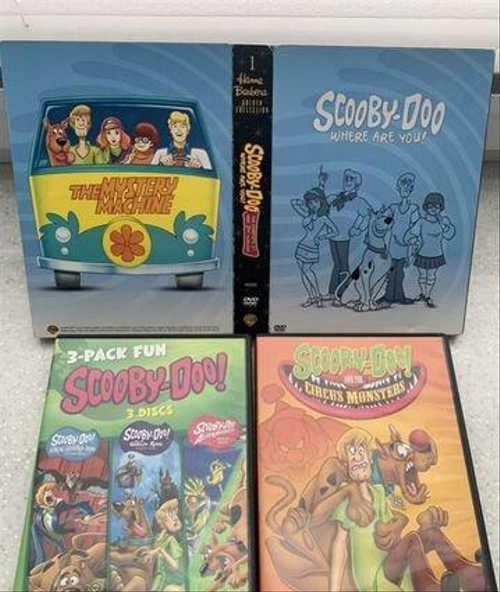 DVD диски, мульфильм на англ. языке Scooby-Doo