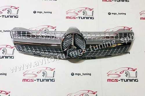 Решетка Diamond silver Mercedes-Benz Cls-Class