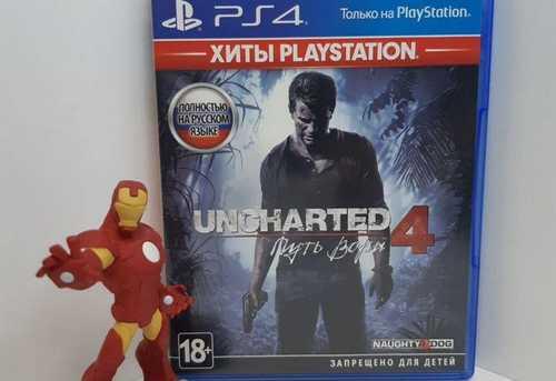 Uncharted 4 Путь Вора (PS4) Б/У