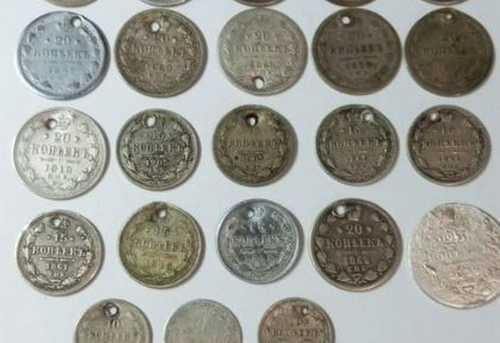 Серебряные монеты с Монисто