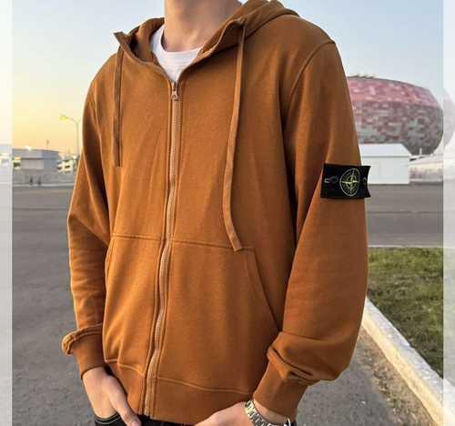 Худи Stone Island на молнии