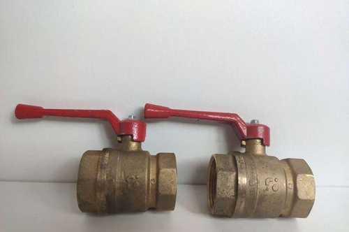 Кран шаровый латунный PN 16 Ду 32