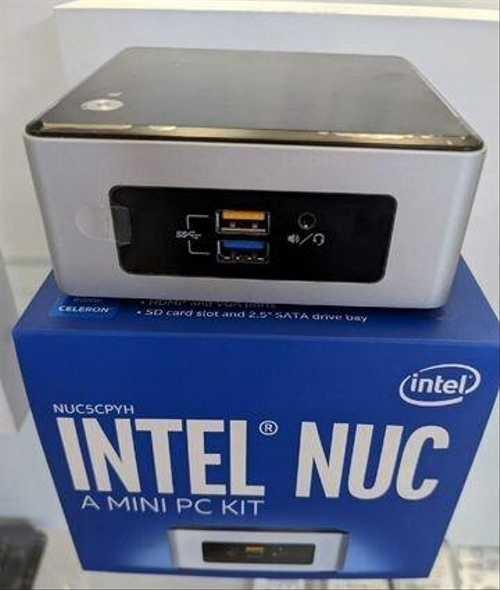 Мини пк Intel NUC5cpyh N3060/8 Gb/ 500 Gb