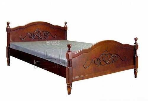 Двуспальная кровать деревянная массив купить