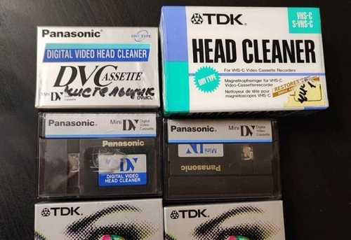 Чистящие кассеты для видеокамер VHS / MiniDV
