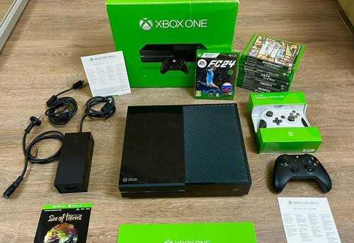 Xbox One + 2 геймпада + 450 игр