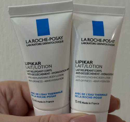 La Roche-Posay Lipikar Lait молочко набор миниатюр