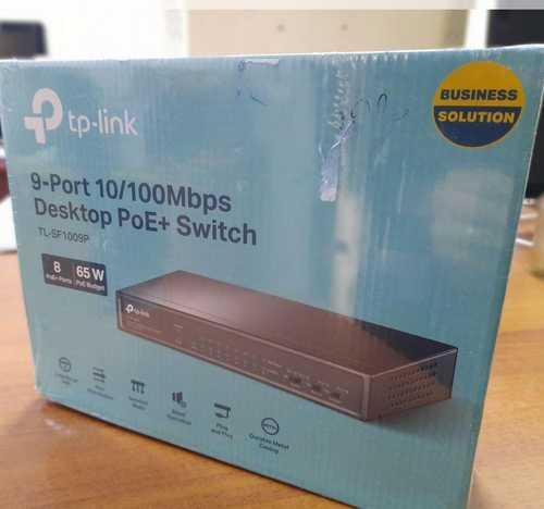 Коммутатор TP-Link TL-SF1009P