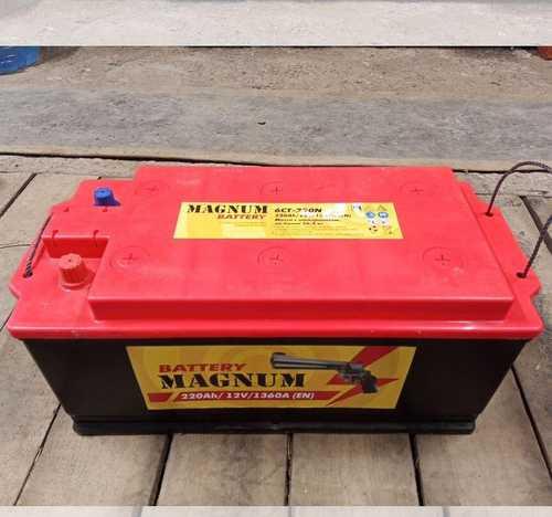 Аккумулятор грузовой 220ah 12v 1360A