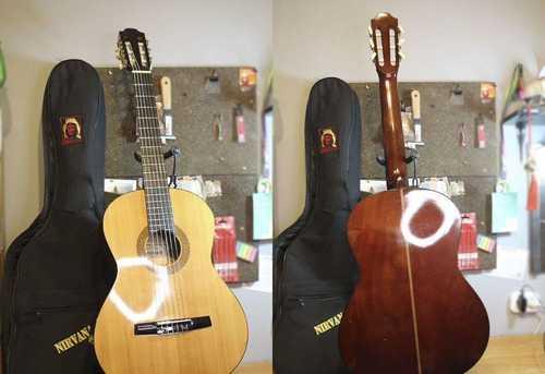 Классическая гитара Hohner HC06 новые струны чехол