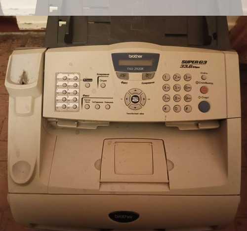 Принтер Факс brother fax-2920r