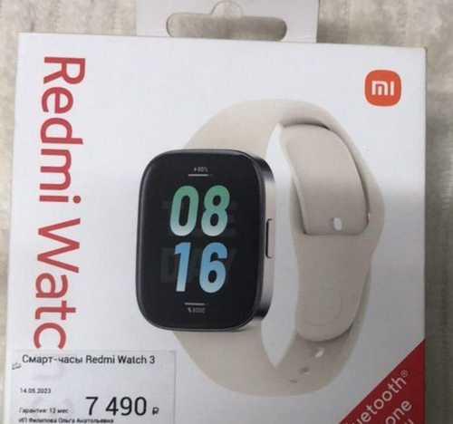 Смарт часы xiaomi Redmi watch 3