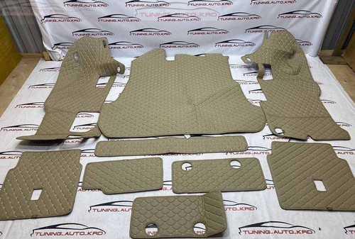 Ковер в багажник 3D Lexus LX 570 5 мест O425