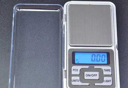 Весы электронные портативные от 0,01 до 500гр. (с