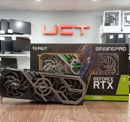 Видеокарта palit geforce RTX3090 gamingpro 24Гб