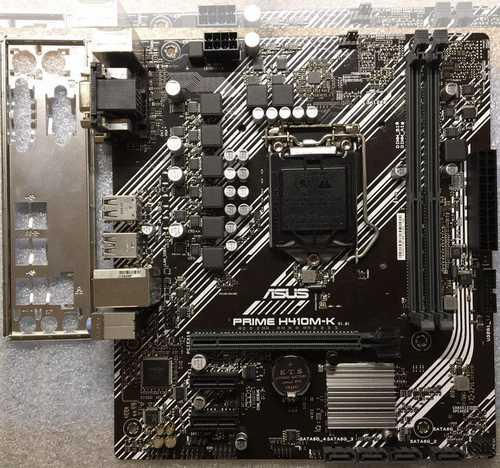 Материнская плата Asus prime h410m-k