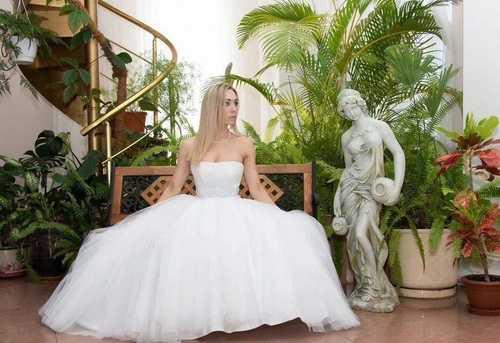 Свадебное платье, размер 44