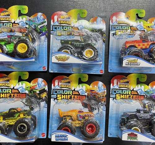 Hot Wheels Monster Truck Color Shifters
