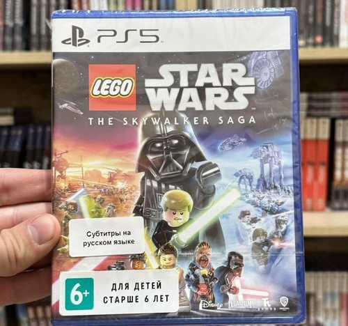 Lego star wars ps5 новый