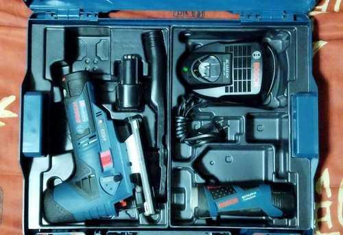 Bosch GST 12V-70 & 2Ah*3шт.& AL 1115 CV & L-boxx