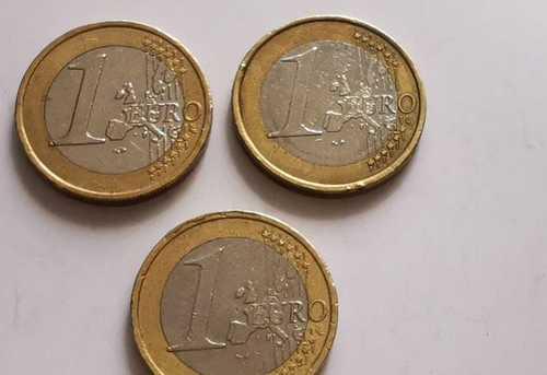 Набор монет 1 евро Германия 2002 год