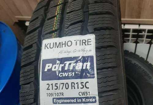 Kumho Winter PorTran CW51 215/70 R15C 109R