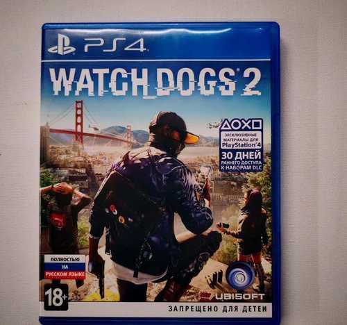 Watch Dogs 2 PS4 Царапины