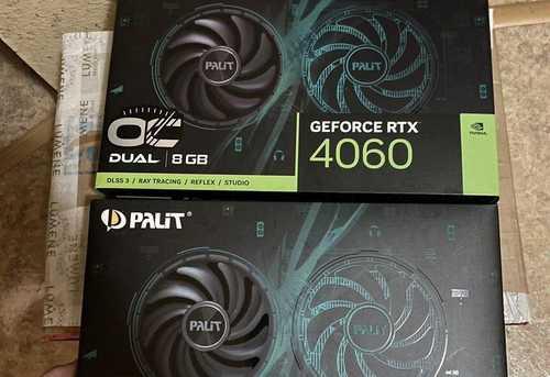 Видеокарта RTX 4060 ti dual 8GB Новая на гарантии