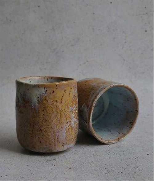 Чайные бокалы юноми - керамика ручной работы