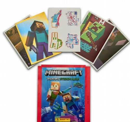 Наклейки Minecraft Panini