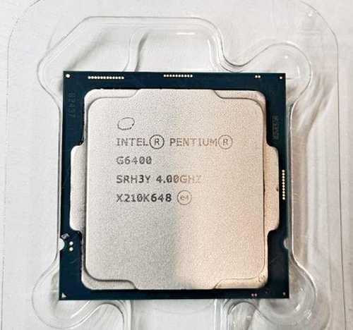Процессор Intel G6400