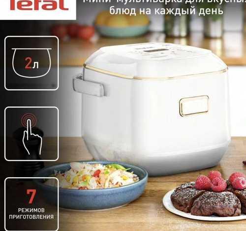 Мультиварка Tefal Mini объем 2 литра RK601132