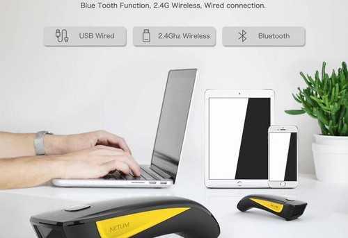 Беспроводной сканер netum C750 Bluetooth WiFi