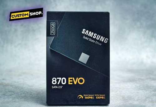 SSD-накопитель Samsung 870 EVO 250Gb