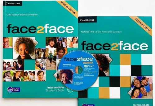 Face2face intermediate + CD новый комплект