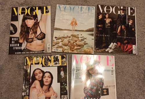 Журналы Vogue Bazaar Numero Glamour Marie Claire