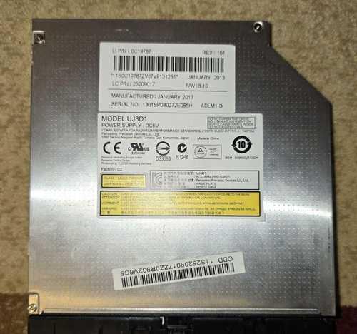 Dvd привод, крышки для ноутбука Lenovo G580