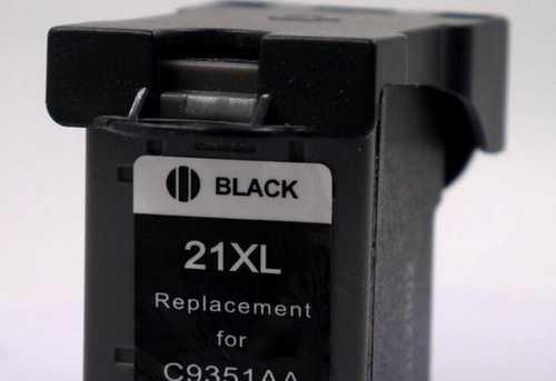 Картридж струйный HP 21XL, черный