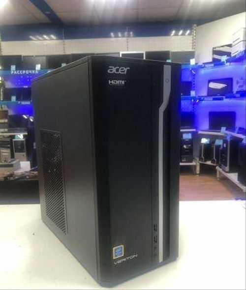 Игровой пк Acer G4560 12Gb DDR4 1Tb GTX 1050Ti 4gb