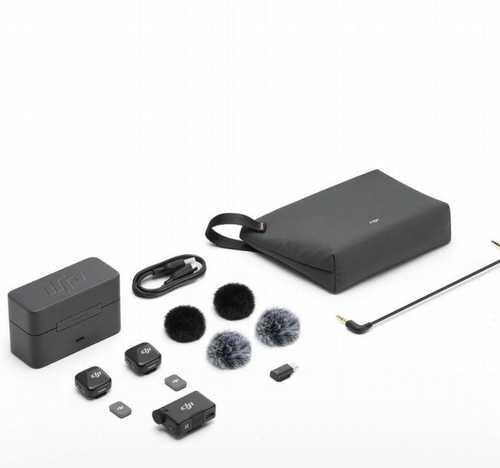 DJI Mic Mini ANC(2 TX   1 RX Charging Case)