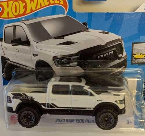 Модель Hot Wheels 2020 RAM 1500 Rebel