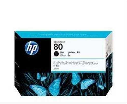 Картридж HP 80 Black черный C4871A