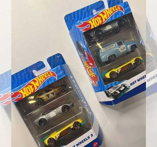 Набор машинок HotWheels 3 шт оригинал