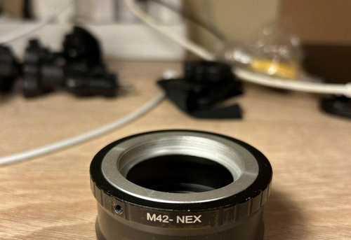 Фото переходник M42-NEX