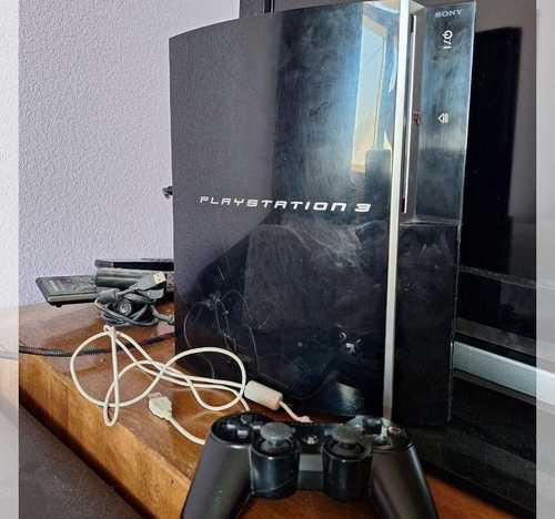 Игровая приставка Sony ps3 с джойстиком