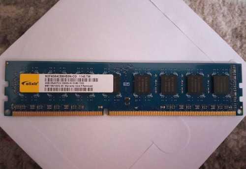 Модуль памяти DDR3 4GB Elixir M2F4GH64CB8HB6N-CG